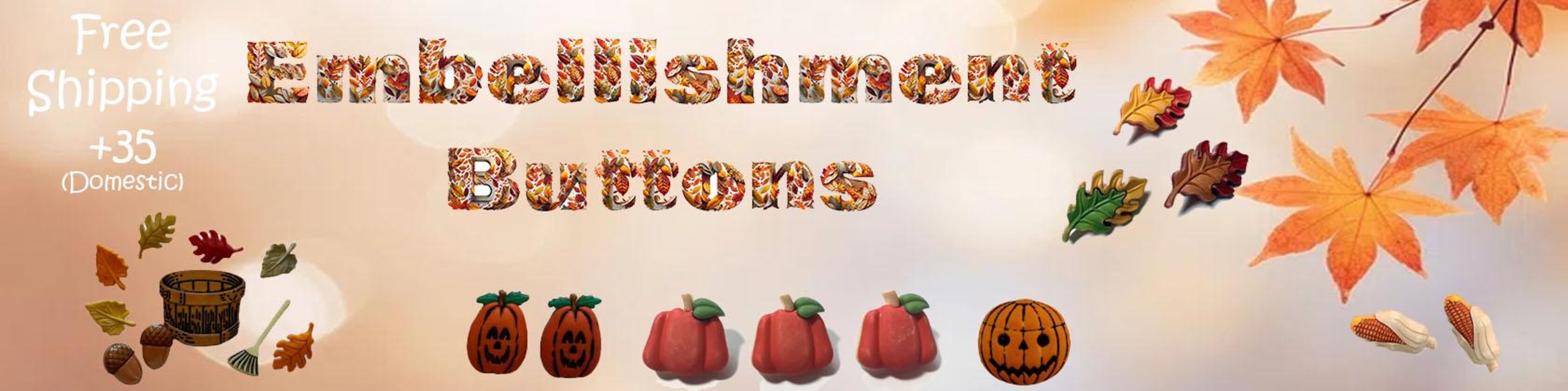 EmbellishmentButtons - Etsy