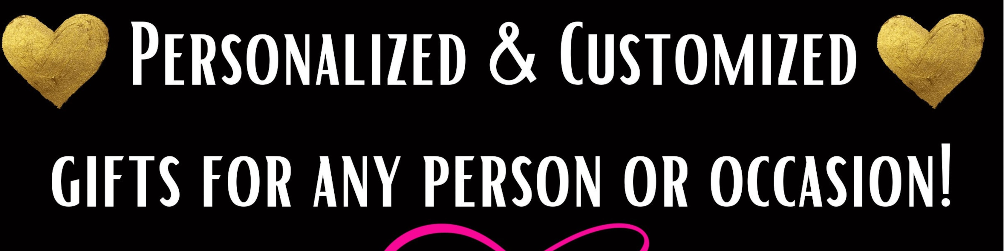 Custom personalized items for everyone by PrissyDesign on Etsy