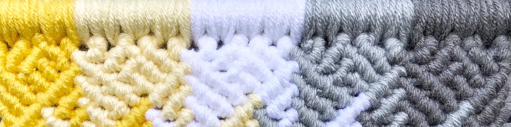 Delightfully Colorful Fiber Art & Patterns by TheWiseFiberCompany