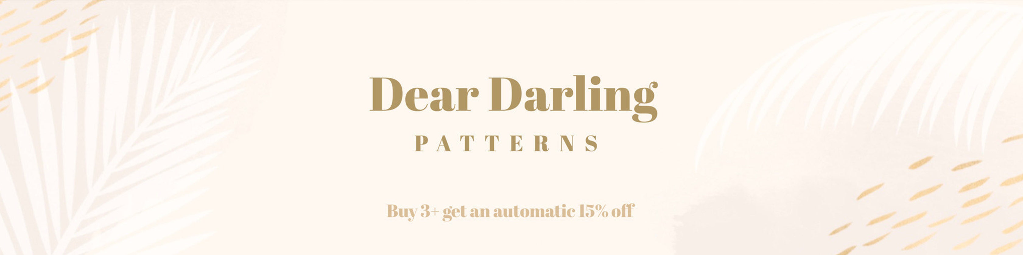 Patterns we hope will spark inspiration and von DearDarlingPatterns