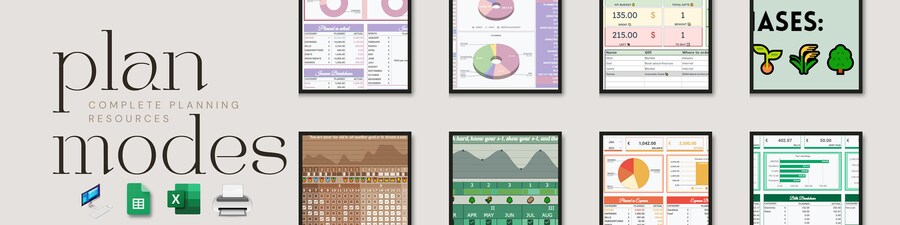 PlanModes - Etsy