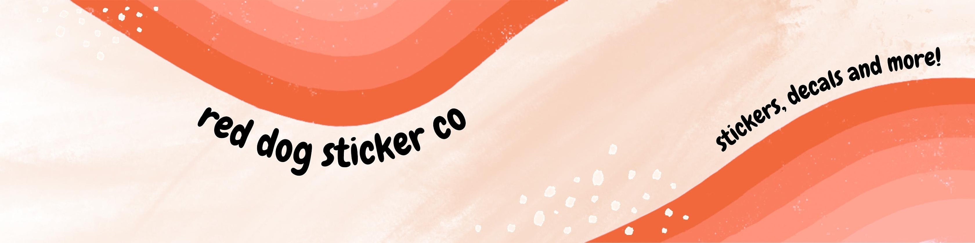 reddogstickerco - Etsy