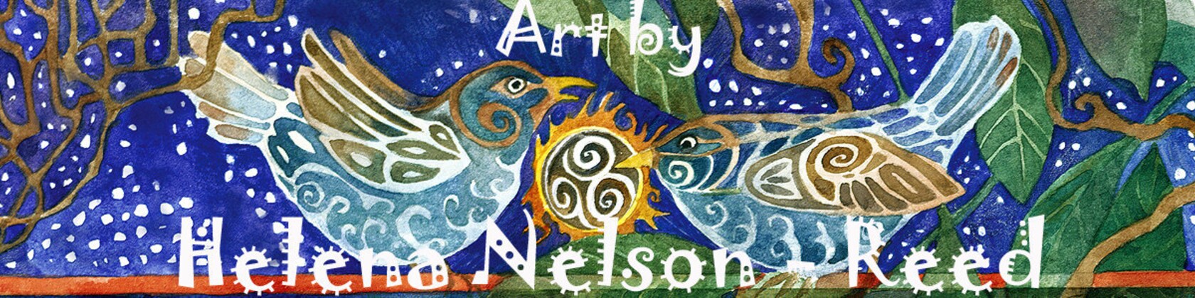 Original art and jewelry by Helena Nelson by HelenaNelsonReed