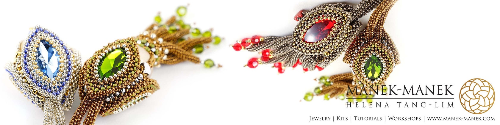 Helena Tang-Lim The Manek Lady Bead Tutorials & Kits by maneklady