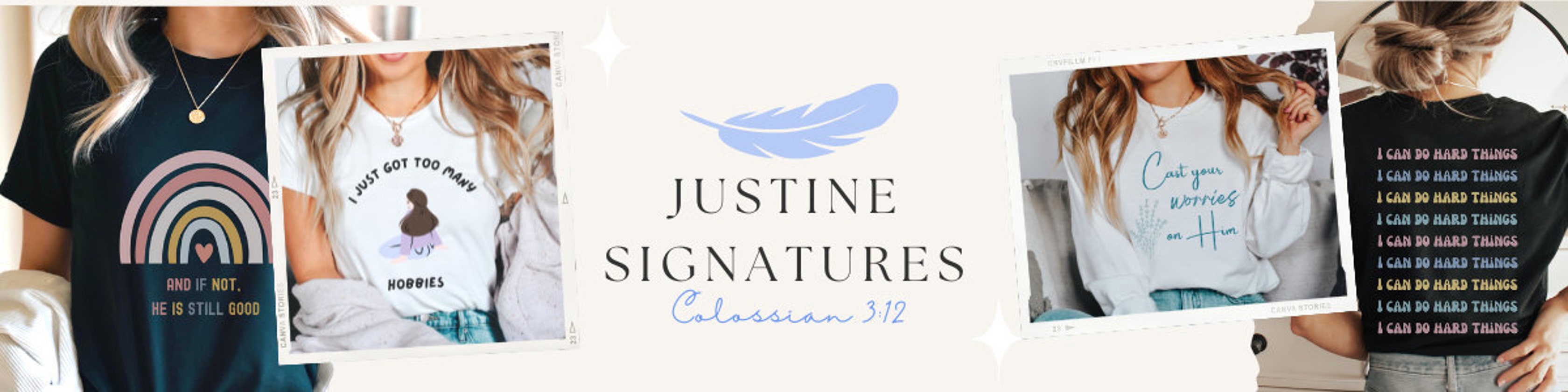 JustineSignatures - Etsy