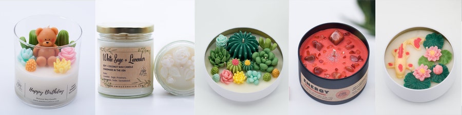 AmidaCandleCo - Etsy