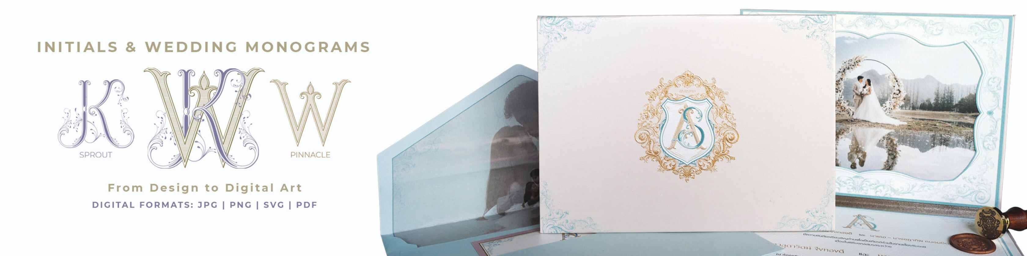 Wedding Monograms & Accouterments Family by ArtisanMonograms