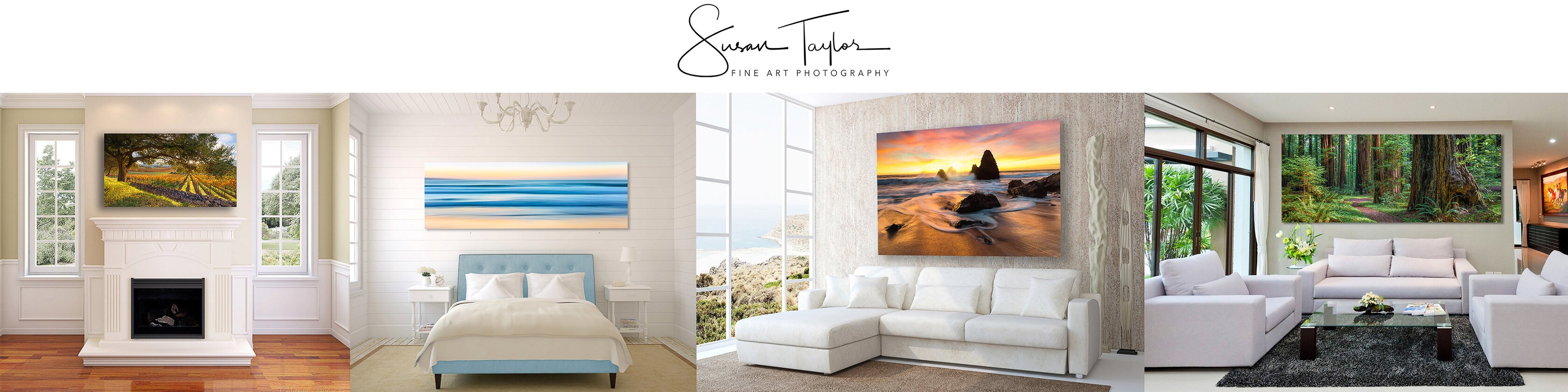 Nature Canvas Art for Home & Office Wall by SusanTaylorPhoto