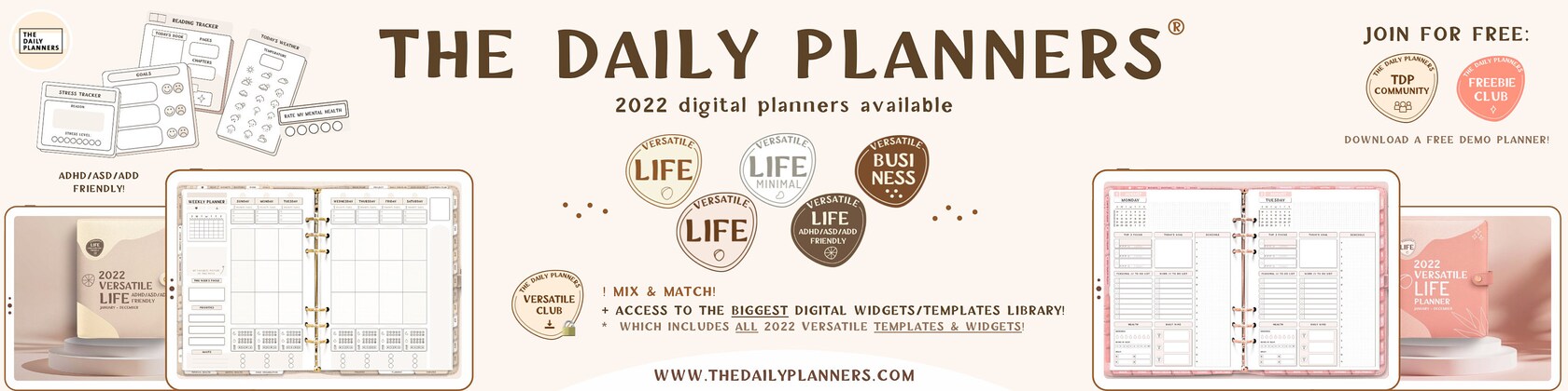 TheDailyPlanners (by Tess Robin) - Etsy