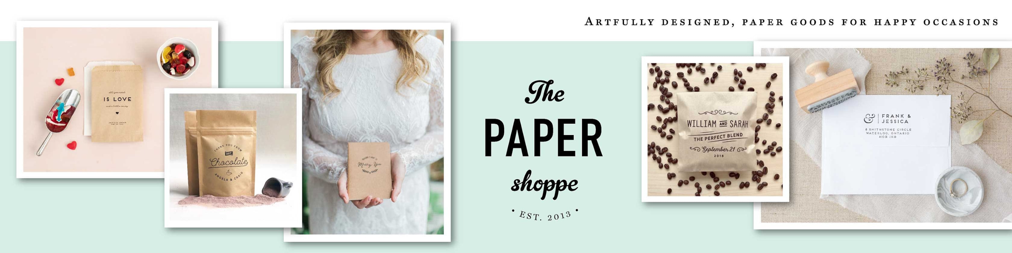 Artfully Designed Paper Goods for Happy by ThePaperShoppeCA