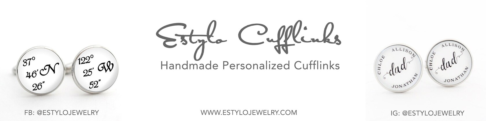 Unique High Quality Handmade Cufflinks for by EstyloCufflinks