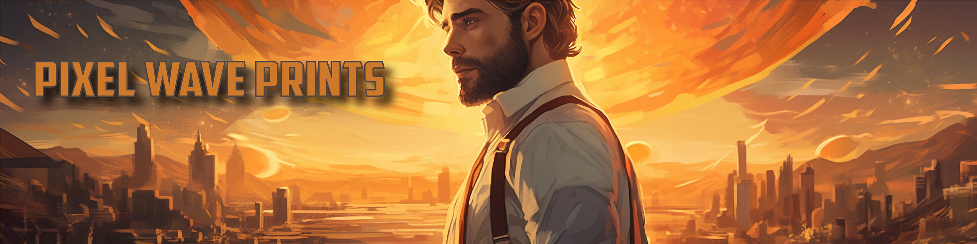 PixelWavePrints - Etsy