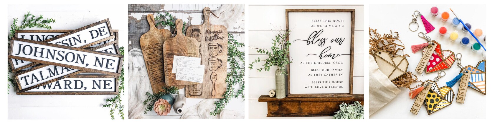 handmade wood framed signs / home decor gifts by WillowBeeSigns