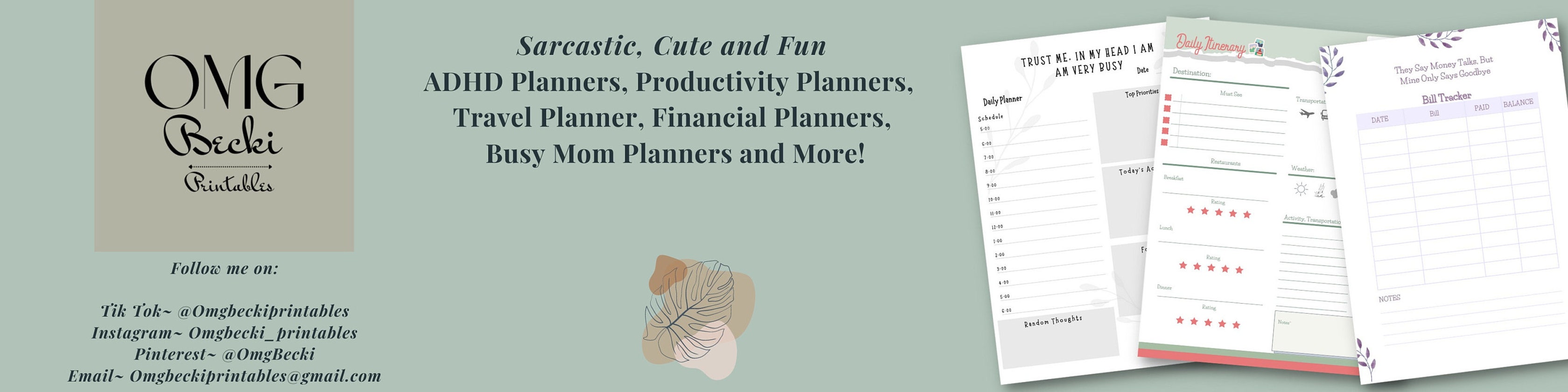 OMGBeckiPrintables - Etsy