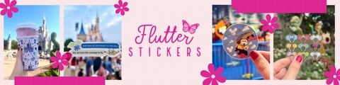 Flutterstickers - Etsy