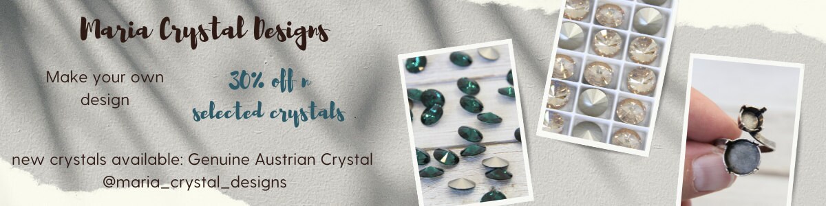 MariaCrystalDesigns - Etsy Australia