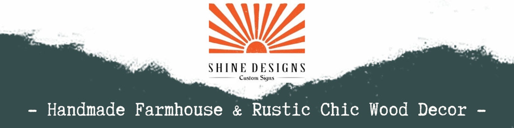 Handmade farmhouse and rustic chic wood by ShineDesignsCustoms