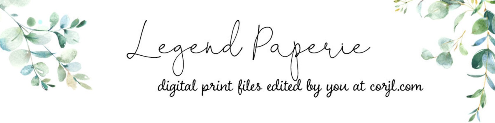 LegendPaperie | Etsy