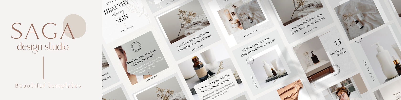 Modern Minimal & Elegant Brand Designing by SagaDesignStudio