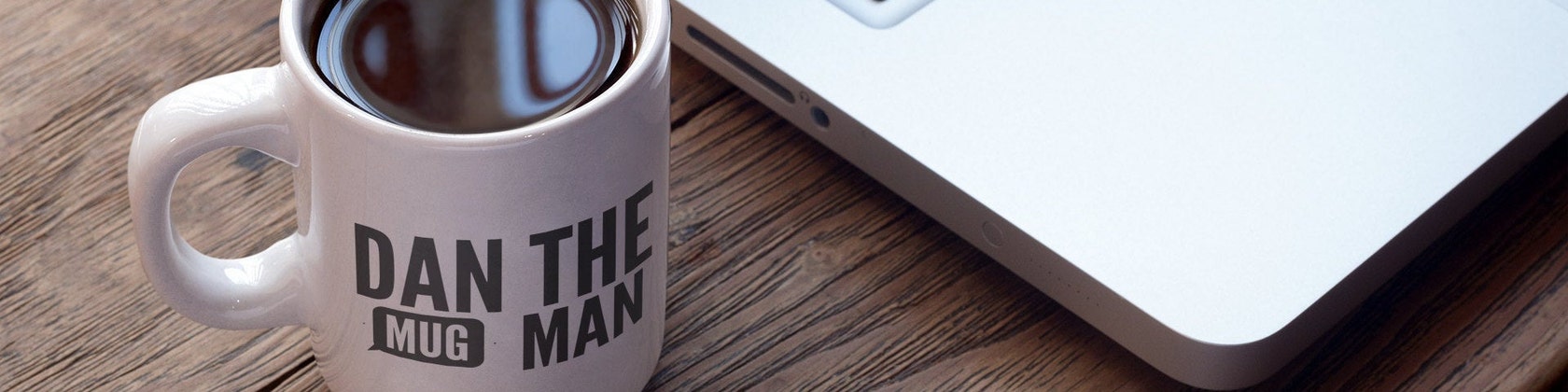 Personalized Heat Pressed Mugs by DantheMugMan on Etsy