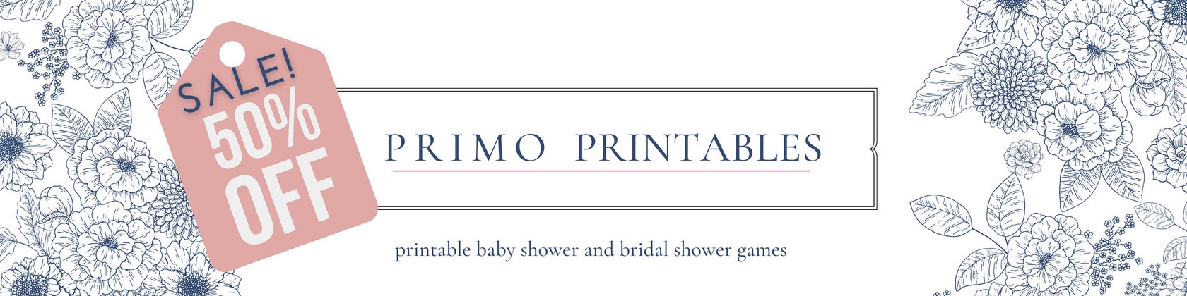 PrimoPrintables - Etsy