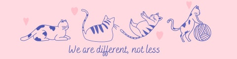 We are different not less. by PawsitivePins on Etsy