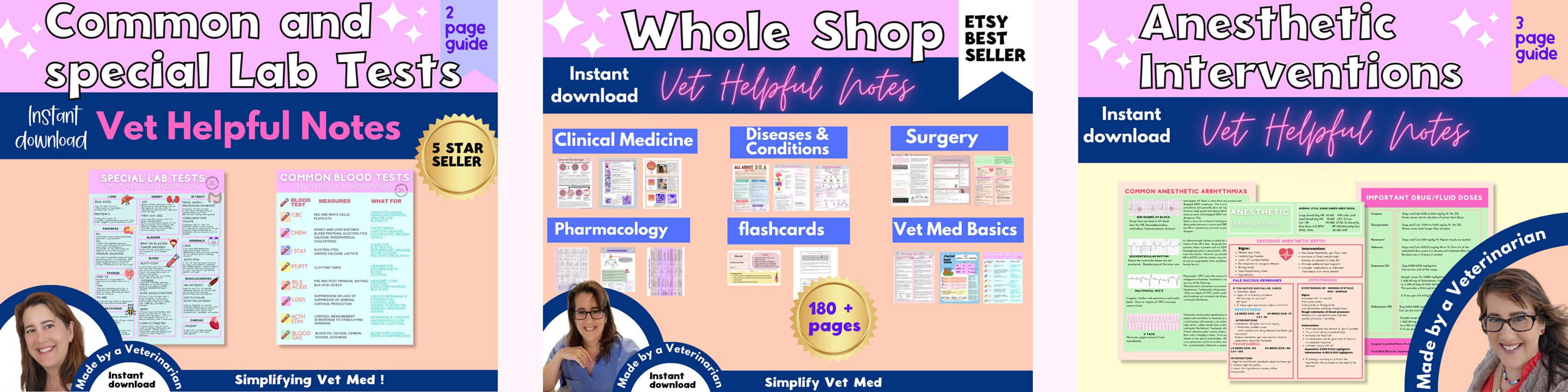 VetHelpfulNotes - Etsy