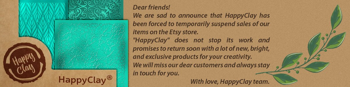HappyClayStore - Etsy