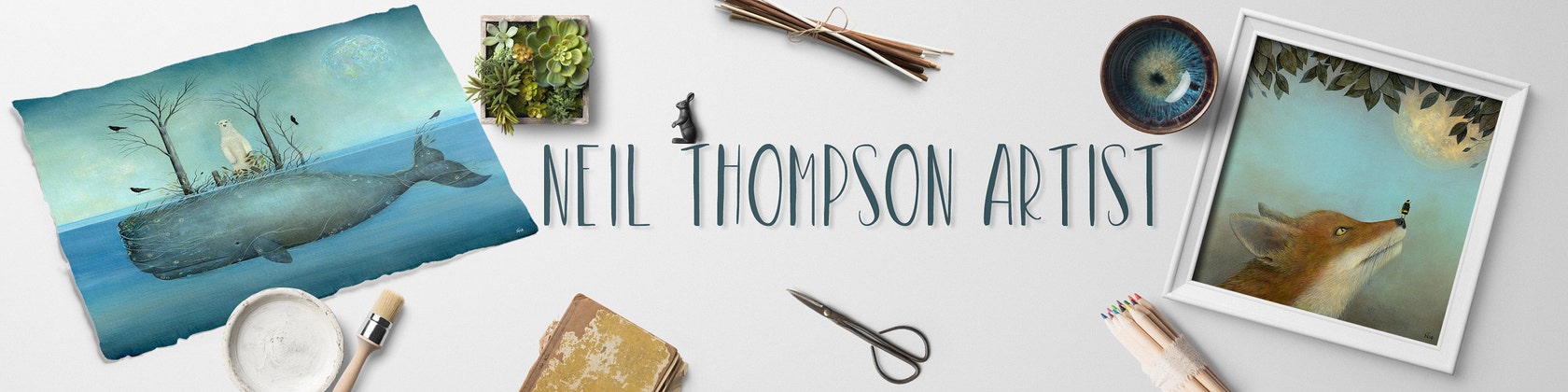 Curious Creatures & Strange Beehaviour by NeilThompsonArtist