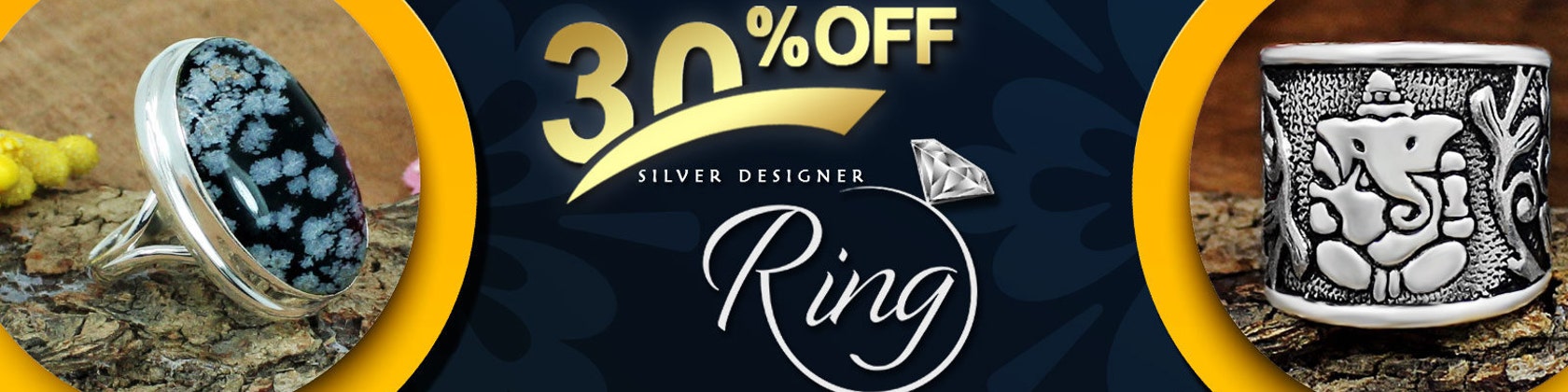 925 Sterling Silver Handmade Gemstone by SilverDesignerRings