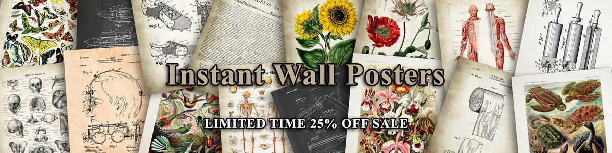InstantWallPosters - Etsy