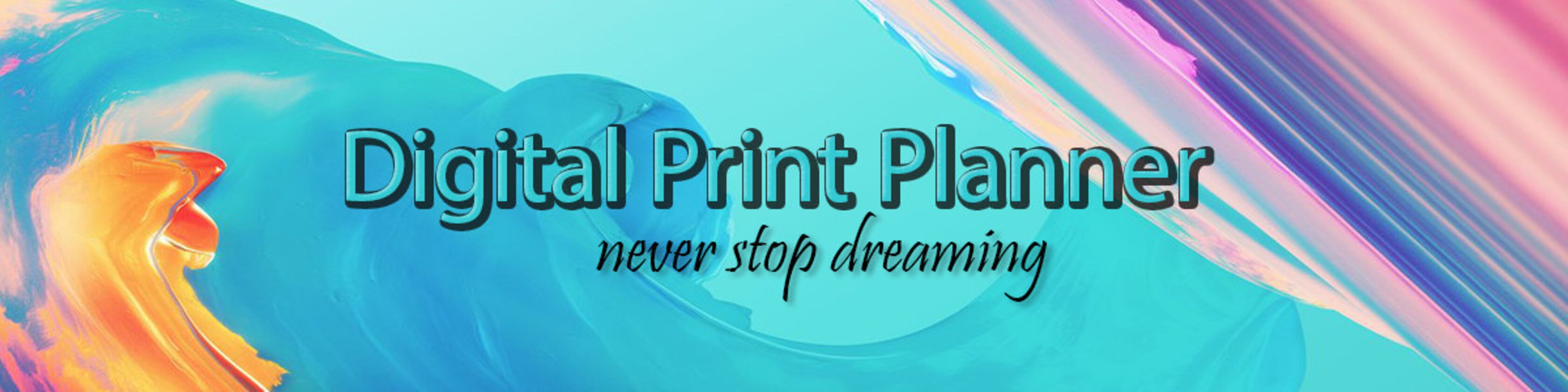DigitalPrintPlanner - Etsy