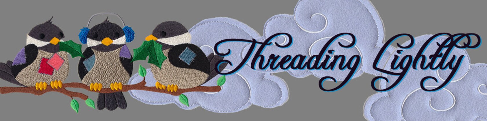 Machine Embroidered Items by ThreadingLightlyCO on Etsy