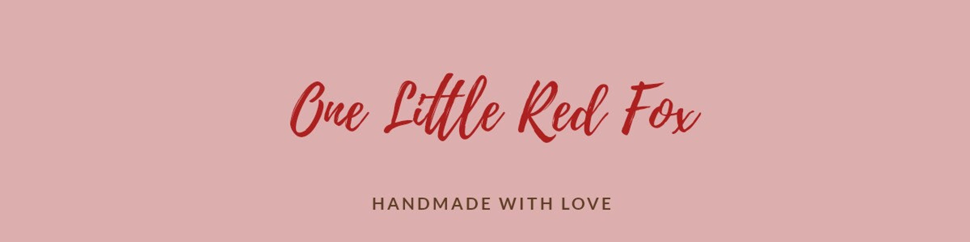 OneLittleRedFox - Etsy