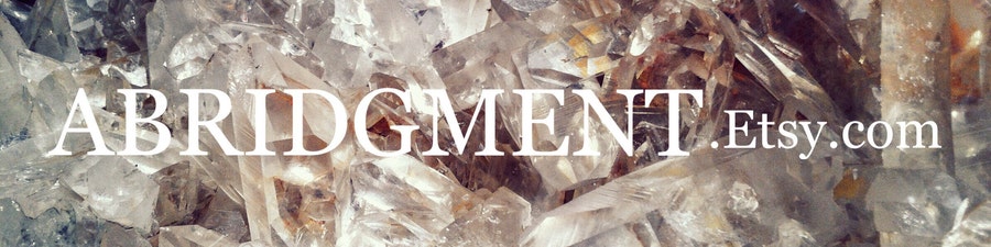 ABRIDGMENT - Etsy