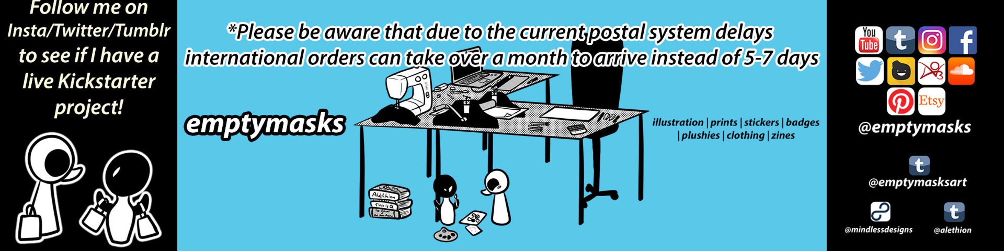 emptymasks - Etsy