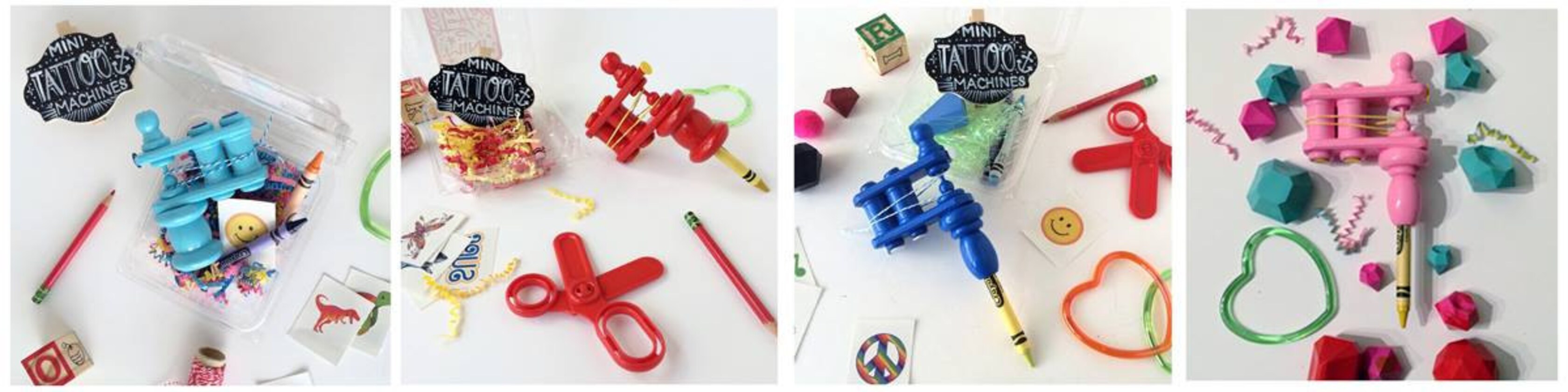 Kids Mini Tattoo Machine toys handmade by TheFamilyStoneTattoo