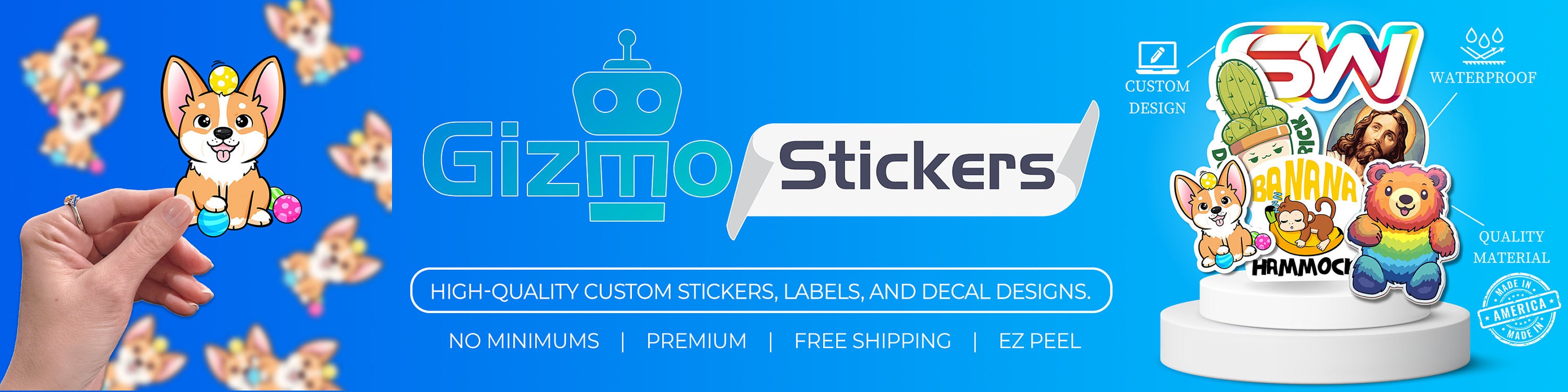 gizmostickers - Etsy