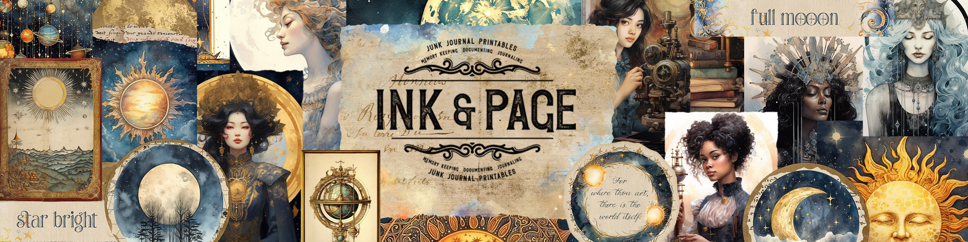 InkandPageJournals - Etsy