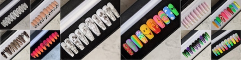 Customisable press-on nails for any and every occasion by msknails