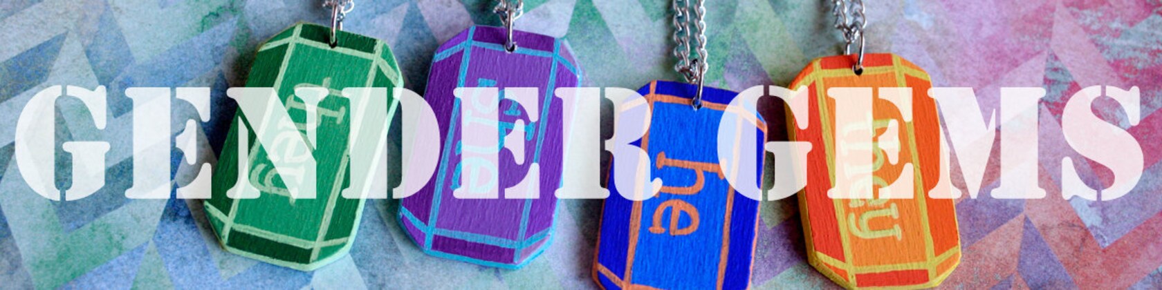 GENDER GEMS gender affirming apparel & original art by GENDERGEMS