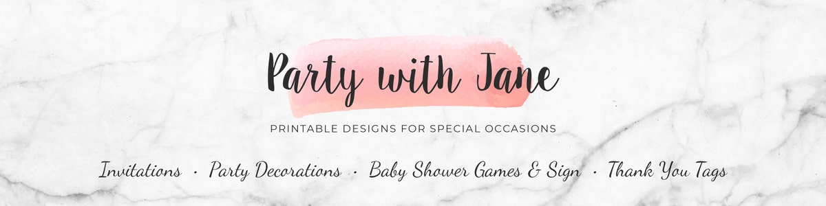 PartyWithJane - Etsy