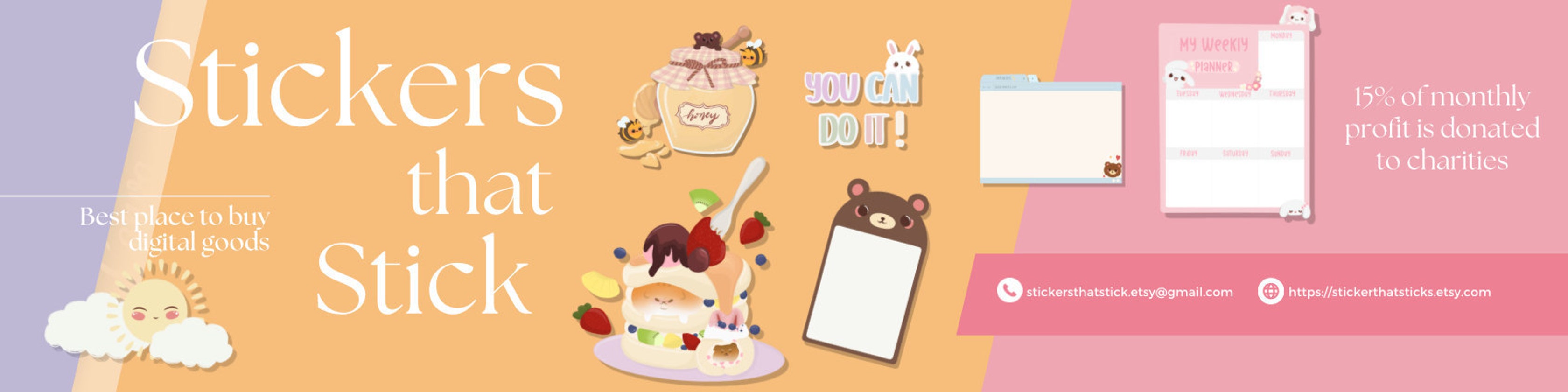 StickerthatSticks - Etsy