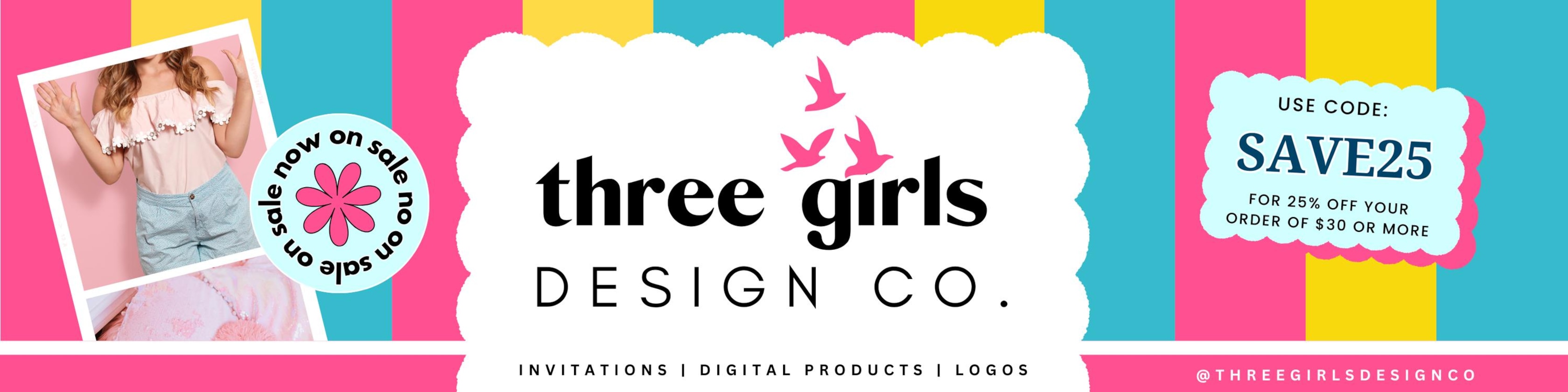 ThreeGirlsDesignCo - Etsy
