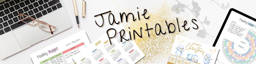 JamiePrintables - Etsy