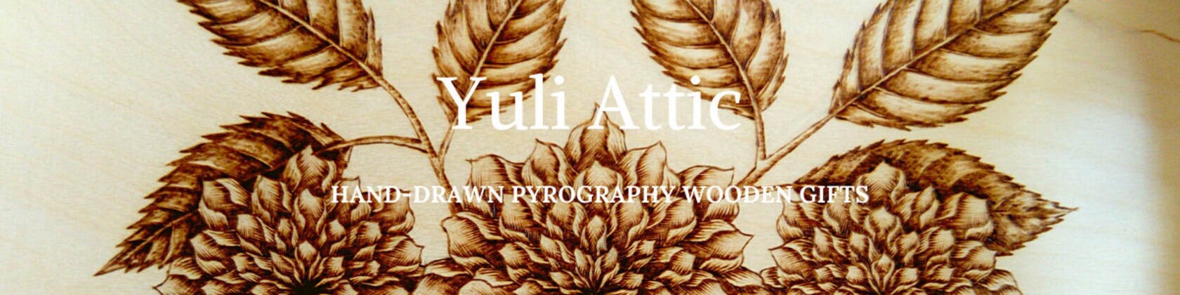 Abstract&patterned Pyrography on wooden surfaces. by YuliAttic