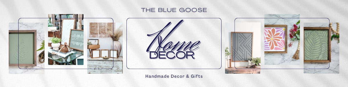 TheBlueGooseDecor - Etsy