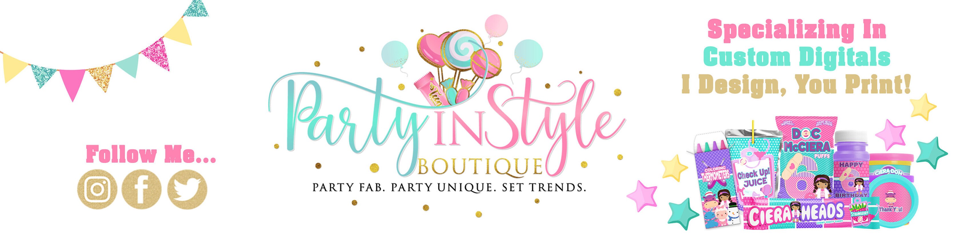 PartyNStyleBoutique - Etsy