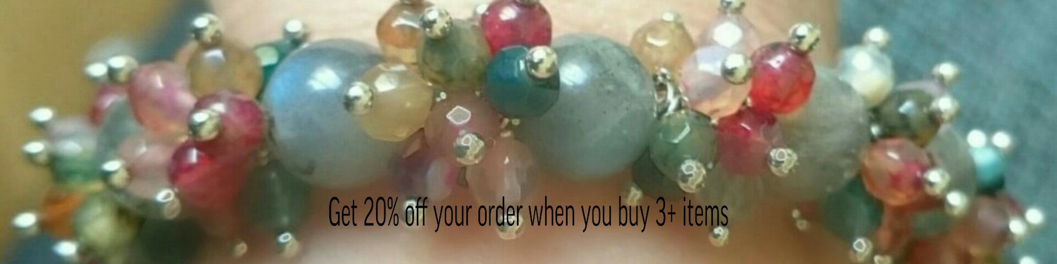 Natural stones jewelry: Necklaces earrings by TatiJewelryDesigns