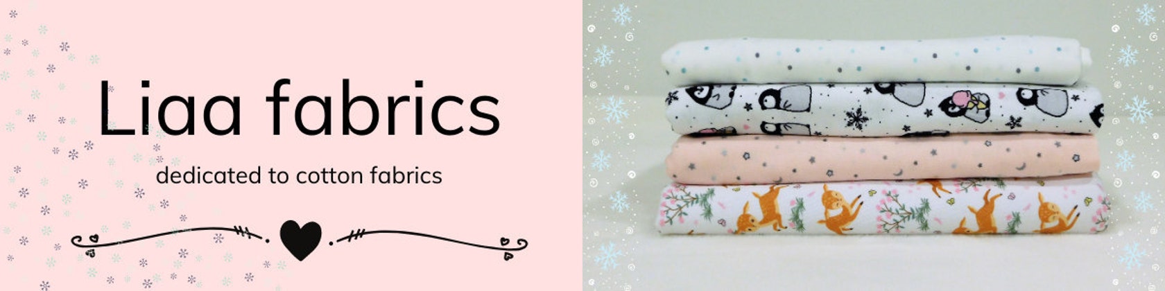 Cotton fabrics and sewing accessories by Liaafabrics on Etsy